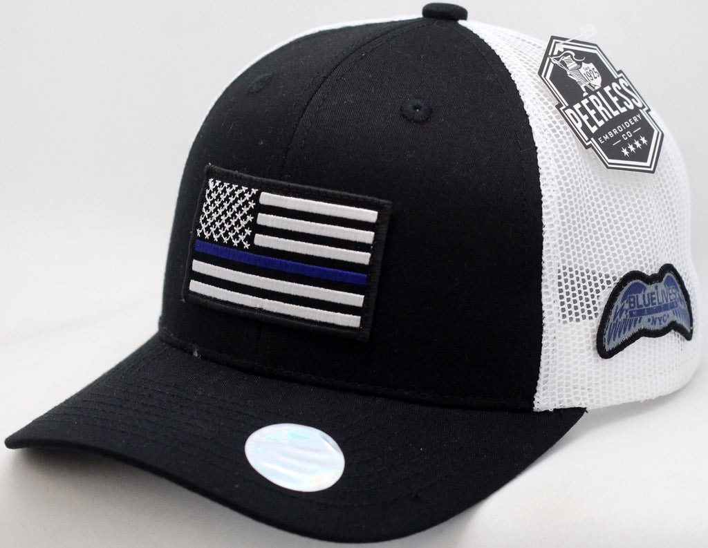 BLUE LIVES MATTER-NYC Trucker Style Hats – Blue Lives Matter NYC